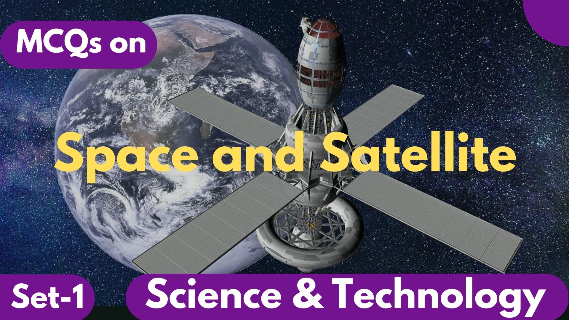 MCQ On Space And Satellite (Set-1) | Science & Technology MCQ